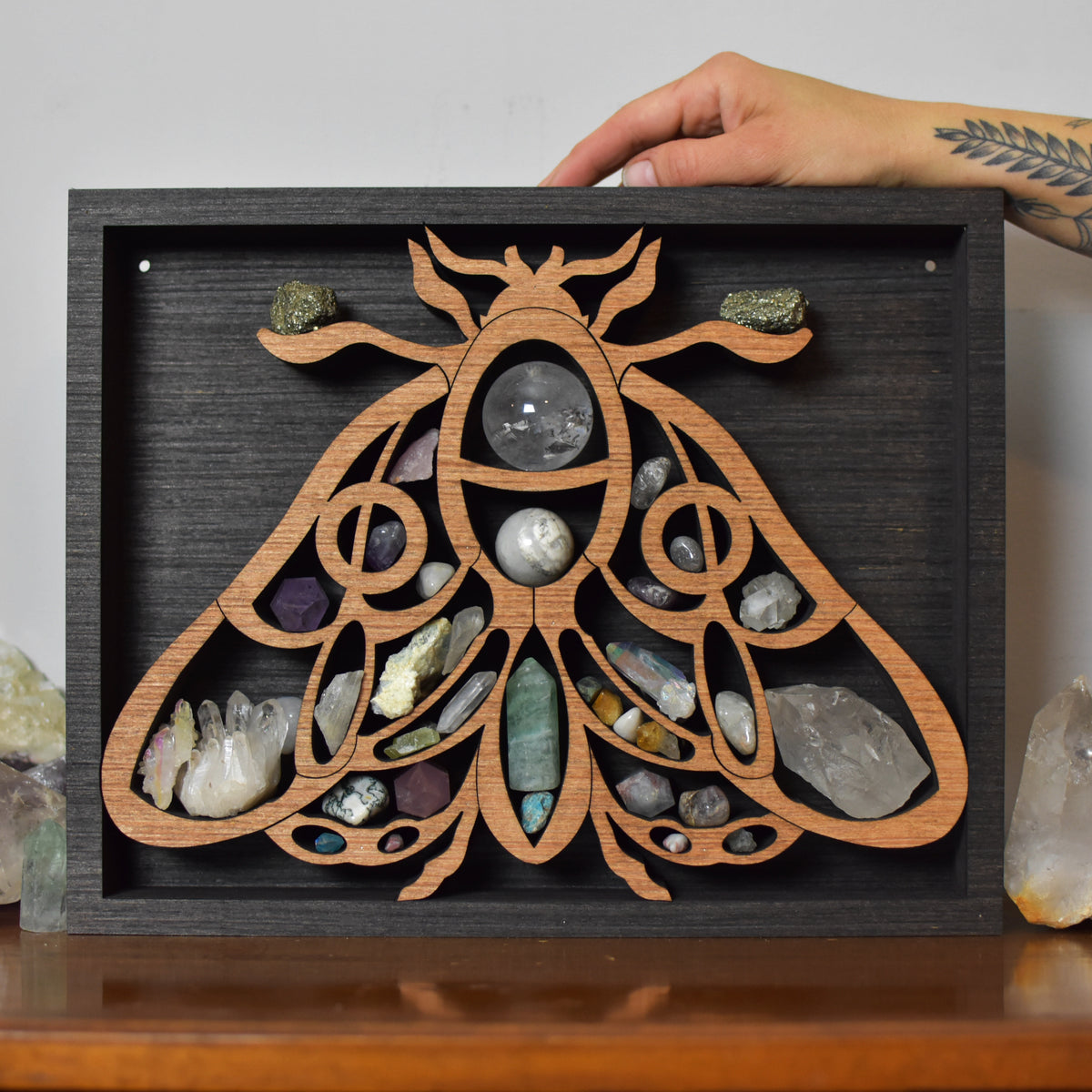 *Made to Order* Moth Mama Framed Decorative Shelf — J DREW Fabrication ...