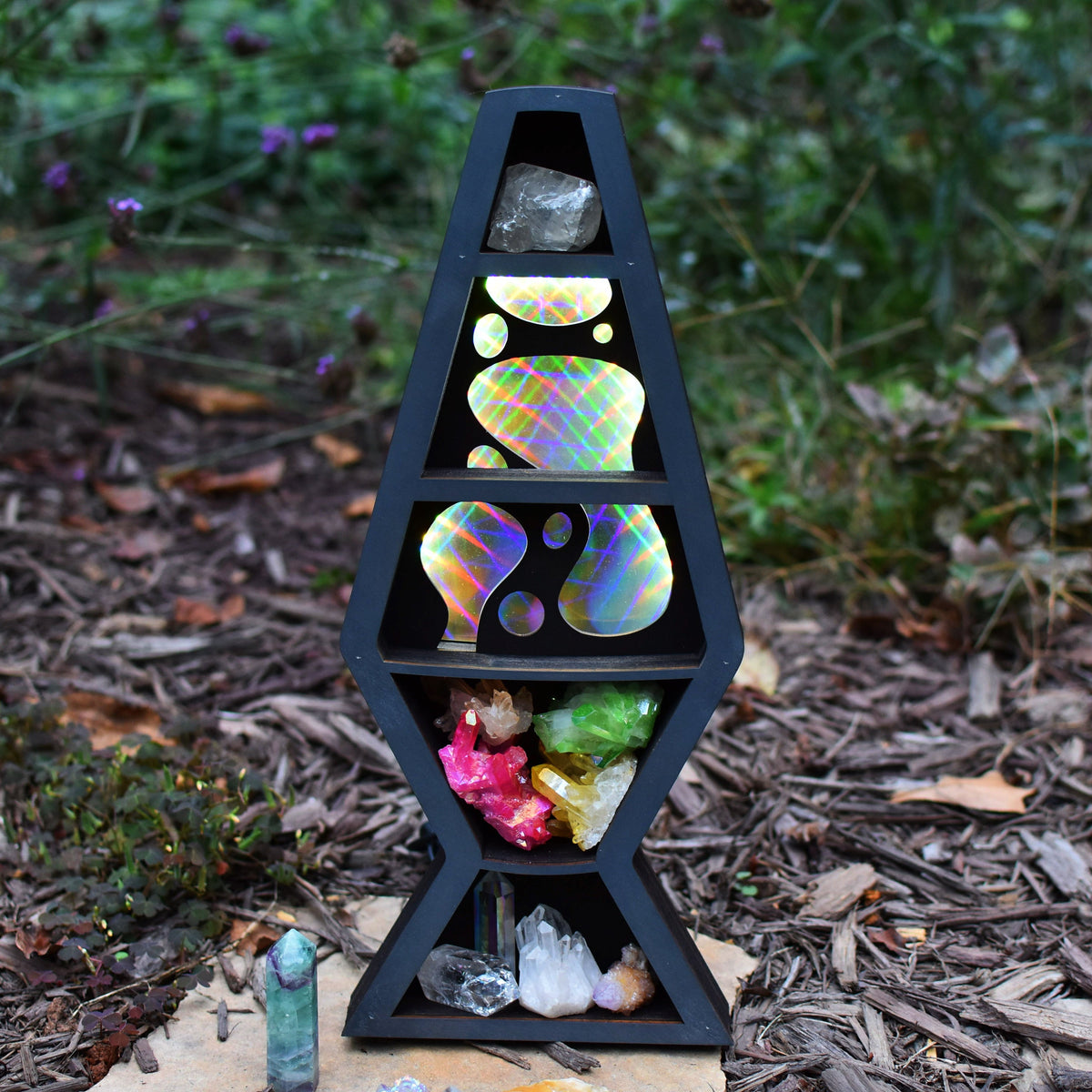 *Made To Order* Lava Lamp Inspired Crystal Shelf Luminous Lamp — J DREW ...