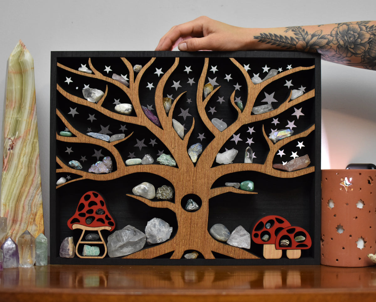 *Made To Order* Mushroom Forest Tree Scenery Box — J DREW Fabrication ...