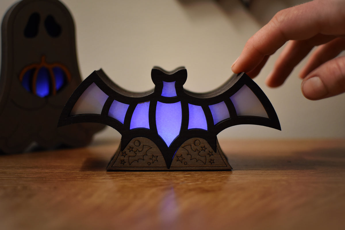 Batthew - Bat Desk Friend Lamp - Made To Order — J DREW Fabrication ...
