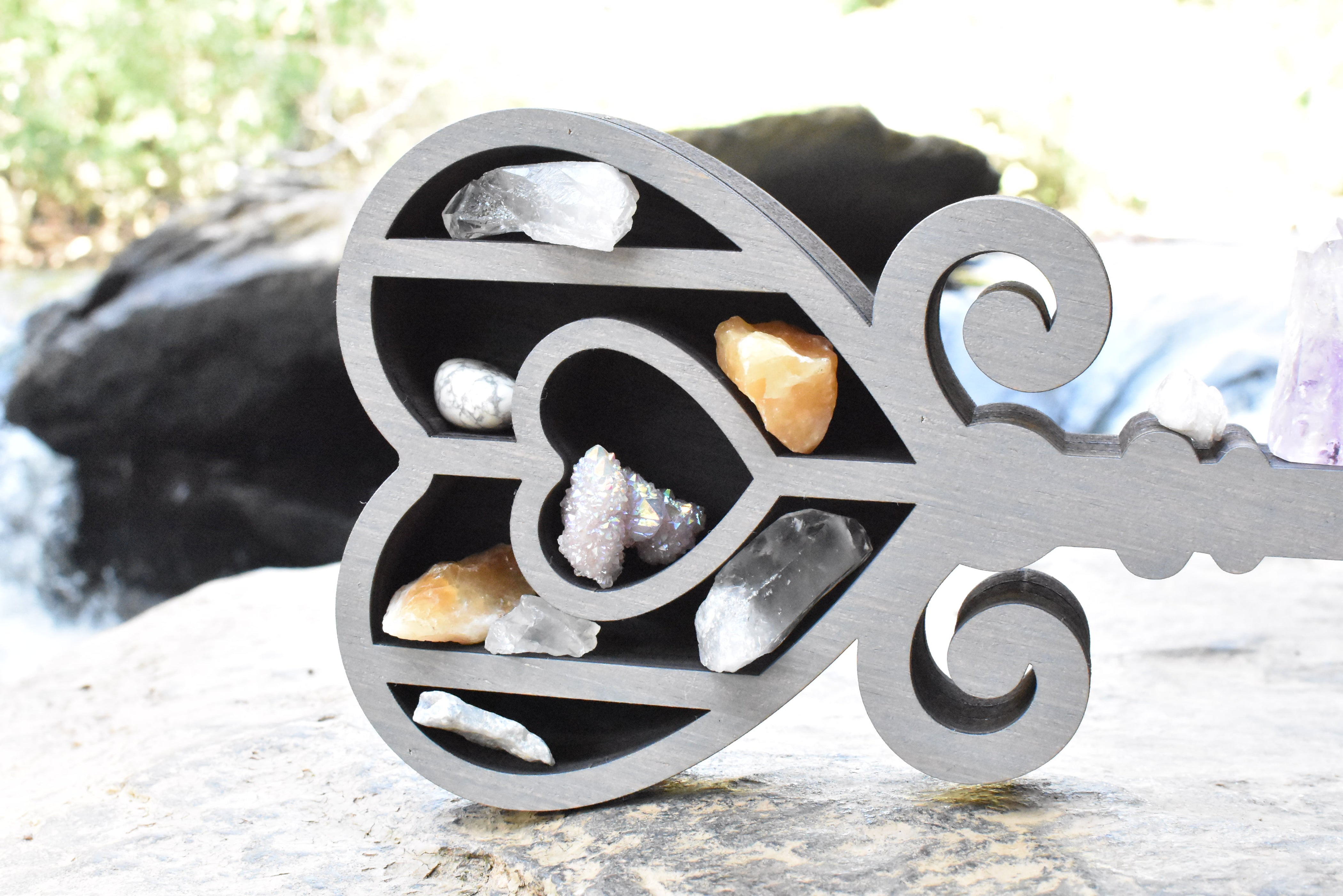 *Made To Order* Heart Key Horizontal Shelf and Wood Carving — J DREW ...