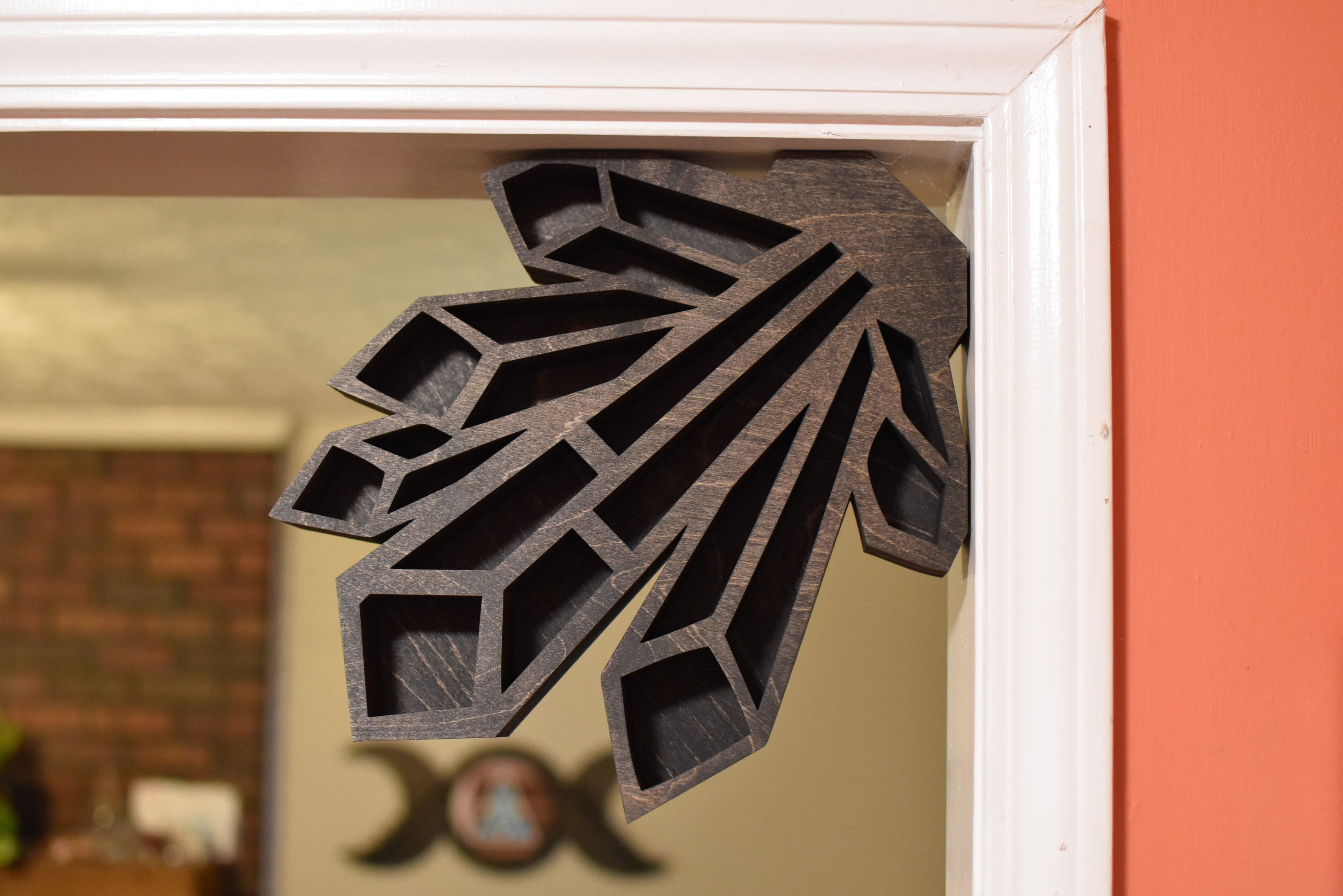*Made To Order* Brown Crystal Corner Crystal Shelf or Display — J DREW ...